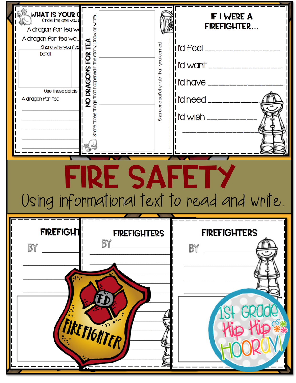 1st Grade Hip Hip Hooray!: Using Informational Text to Read and Write ...