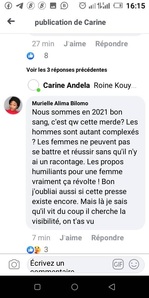Popoli provoque le courroux des femmes. | k