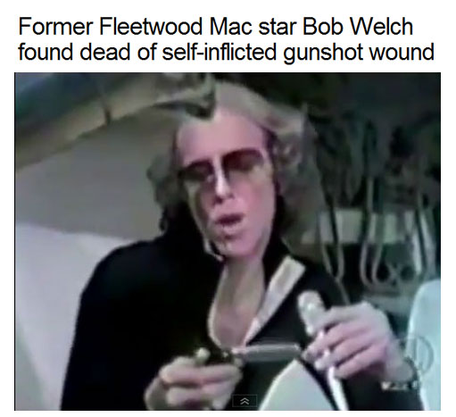 kenneth in the (212): Song of the Day: 'Sentimental Lady' by Bob Welch