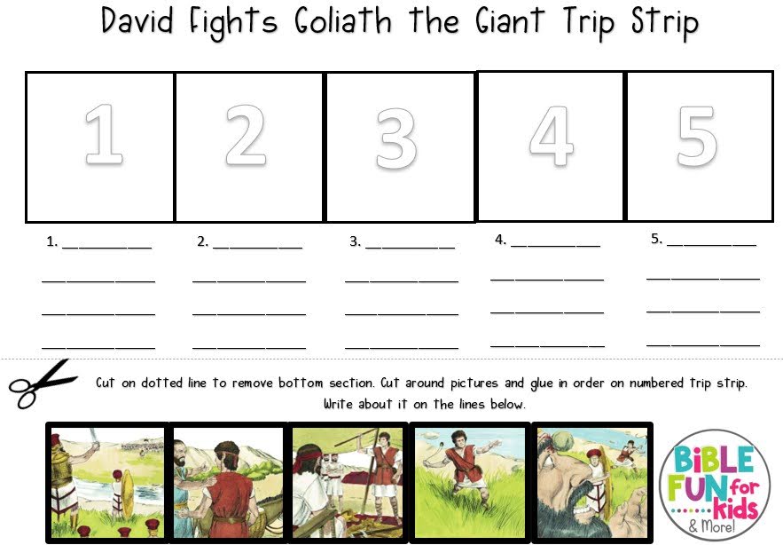 David Faces Goliath | Bible Fun For Kids