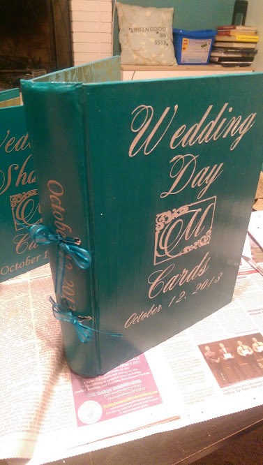 Colorful Creations by Stephanie: DIY $3 Wedding Card Book from upcycled ...