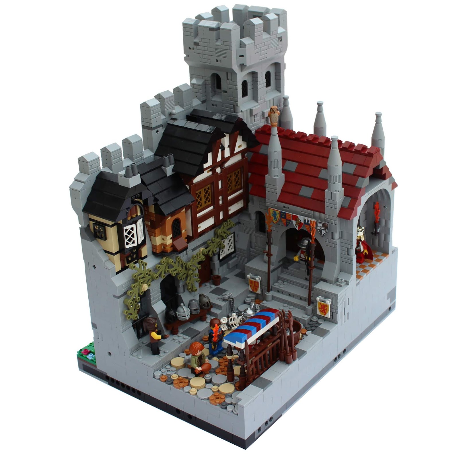 “Castle Woodstock" – Lego Medieval Castle MOC