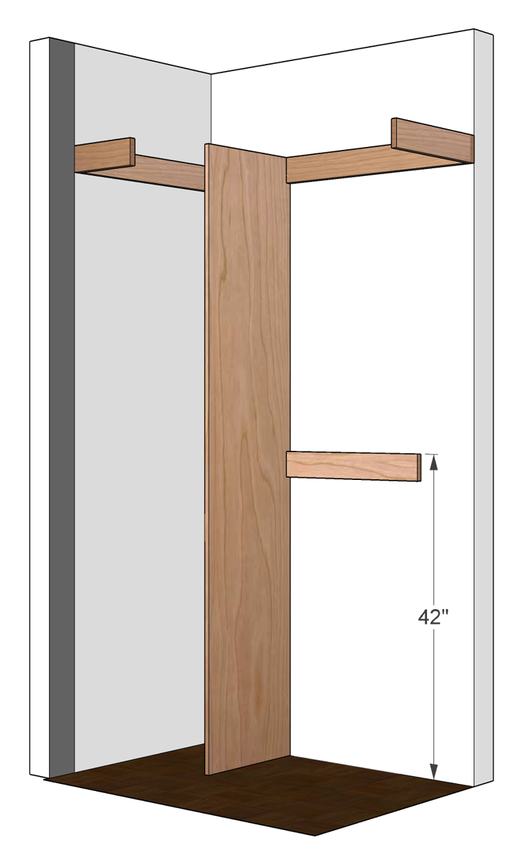 DIY Small Closet Organizer Plans DIY Small Closet Organizer Plans