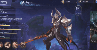 New Hero Argus Skill, Price and Background Story