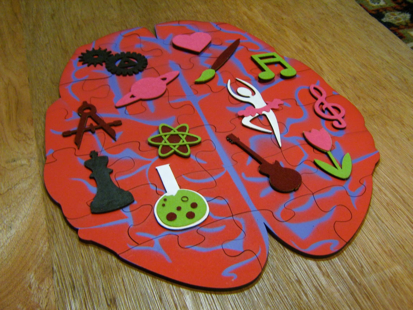 Design Context: Final Shots of Completed Brain Puzzle for Primary ...