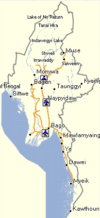 GPSTravelMaps.com: Myanmar Garmin GPS Map