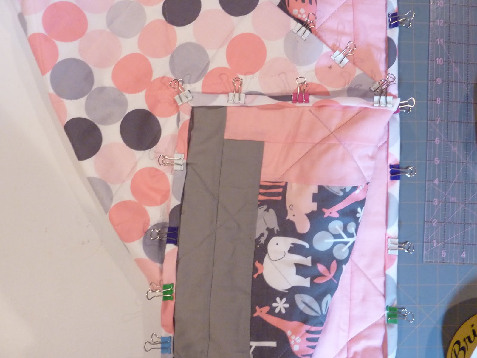 tarabu arts - books, quilts, tea: A back-to-front Binding Process