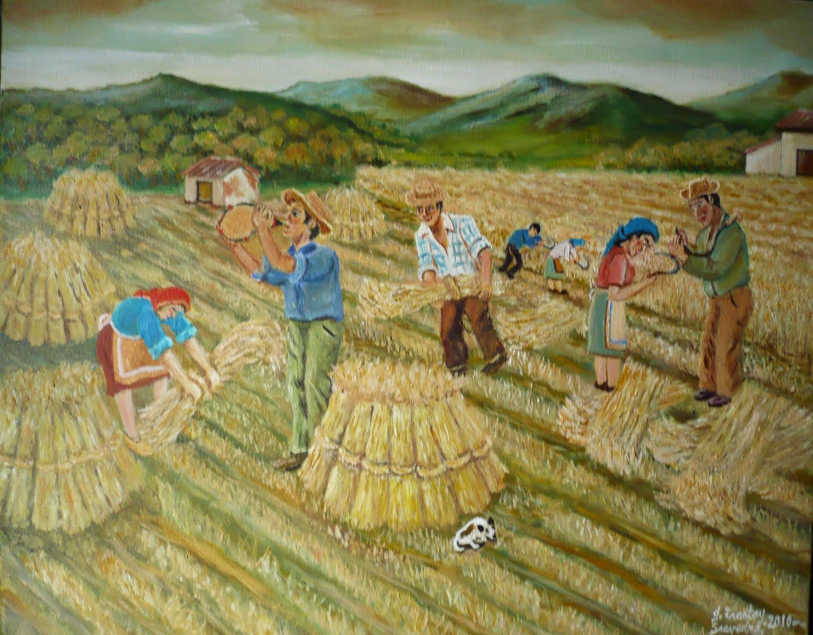 El espiritu de las plantas: La siega en el arte