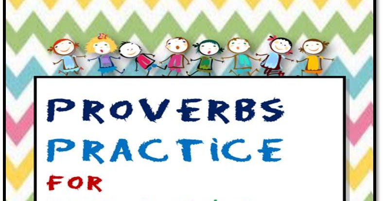 PROVERBS PRACTICE BOOKLET BY RELP ~ VICTORIOUS MODULES