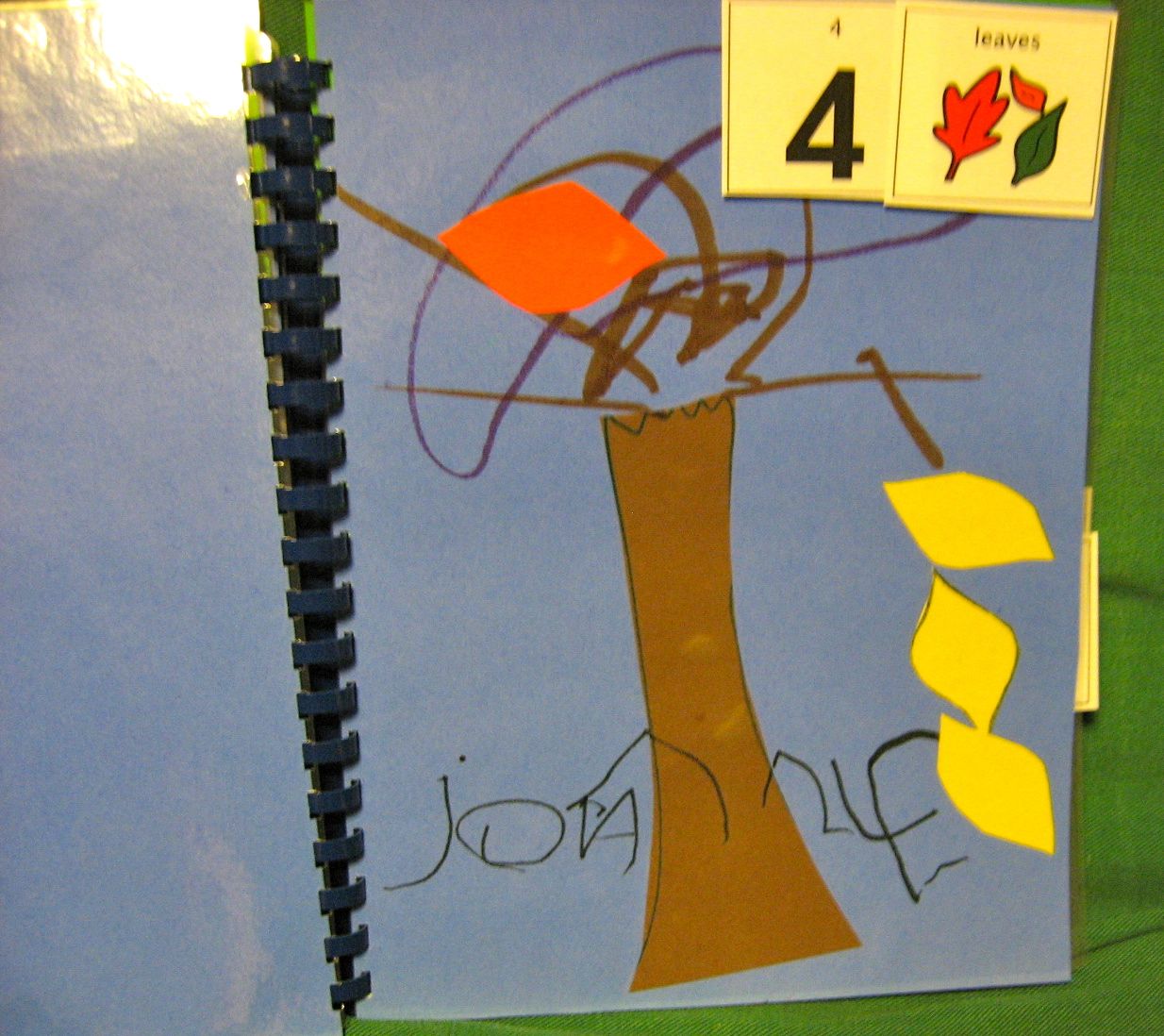 Chapel Hill Snippets: Class Project---Making an adapted Fall Leaf ...