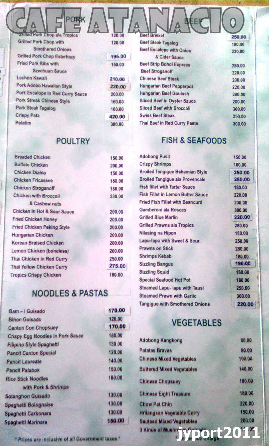 The Hungry Tourist Eats: Cafe Atanacio