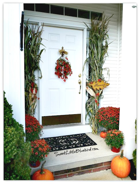 Bittersweet Berries and Vines Swag Wreath - Sweet Little Bluebird