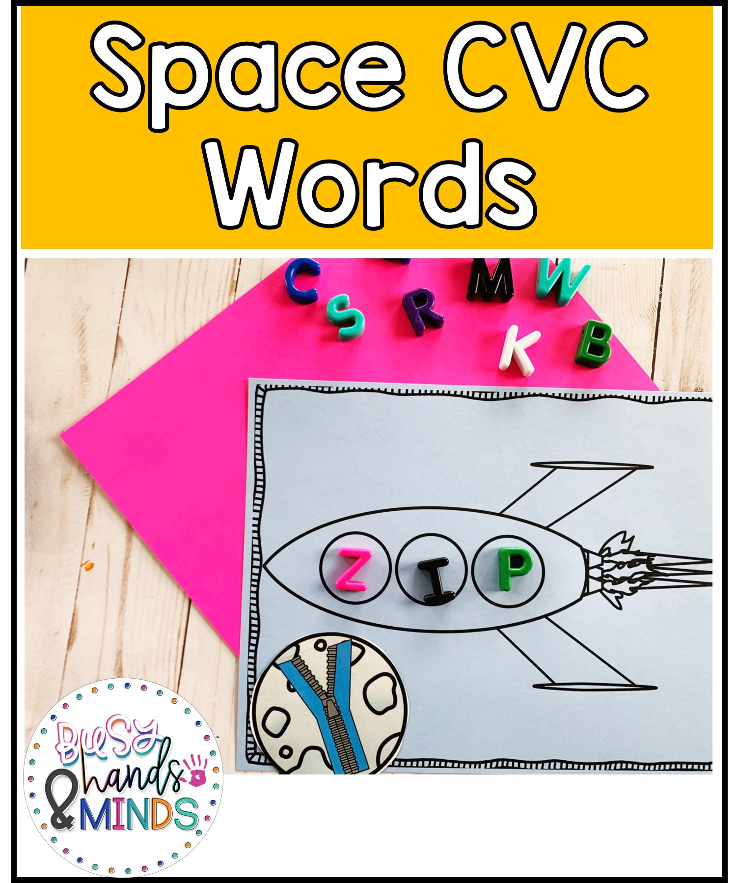 Space Preschool Theme | Busy Hands and Minds
