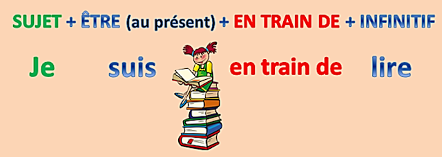 Le français avec Madame Tessier: 46 - Venir de, être en train de, être ...
