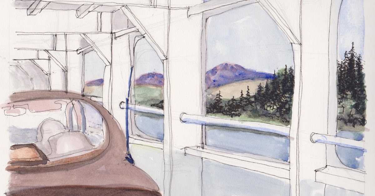 Urban Sketchers Seattle: Ferry Sketches