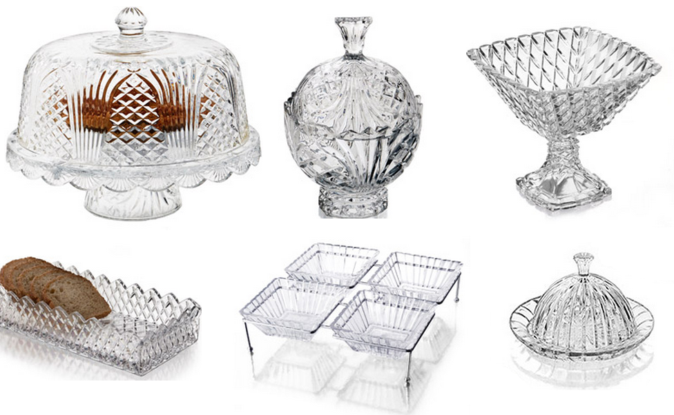 Fifth Avenue Crystal Housewares Sale $5 Each (Reg $16/$24):: Cake Plate ...