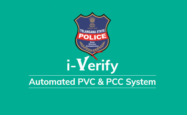 Police Verification Certificate Facility I Verify Launched In Telangana police-verification-certificate-facility-i-verify-launched-in-telangana