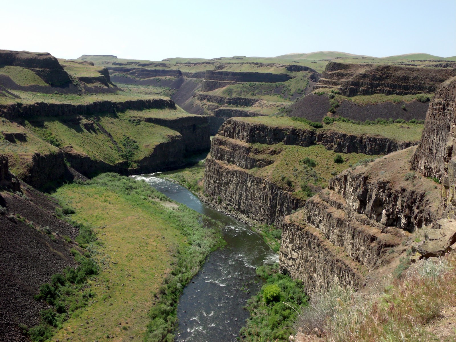 The Back Porch View: Palouse Falls, Washington