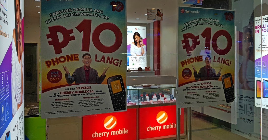 Cherry Mobile C26i To Sell for 10 Pesos on March 10, 2019 12NN to 1PM ...