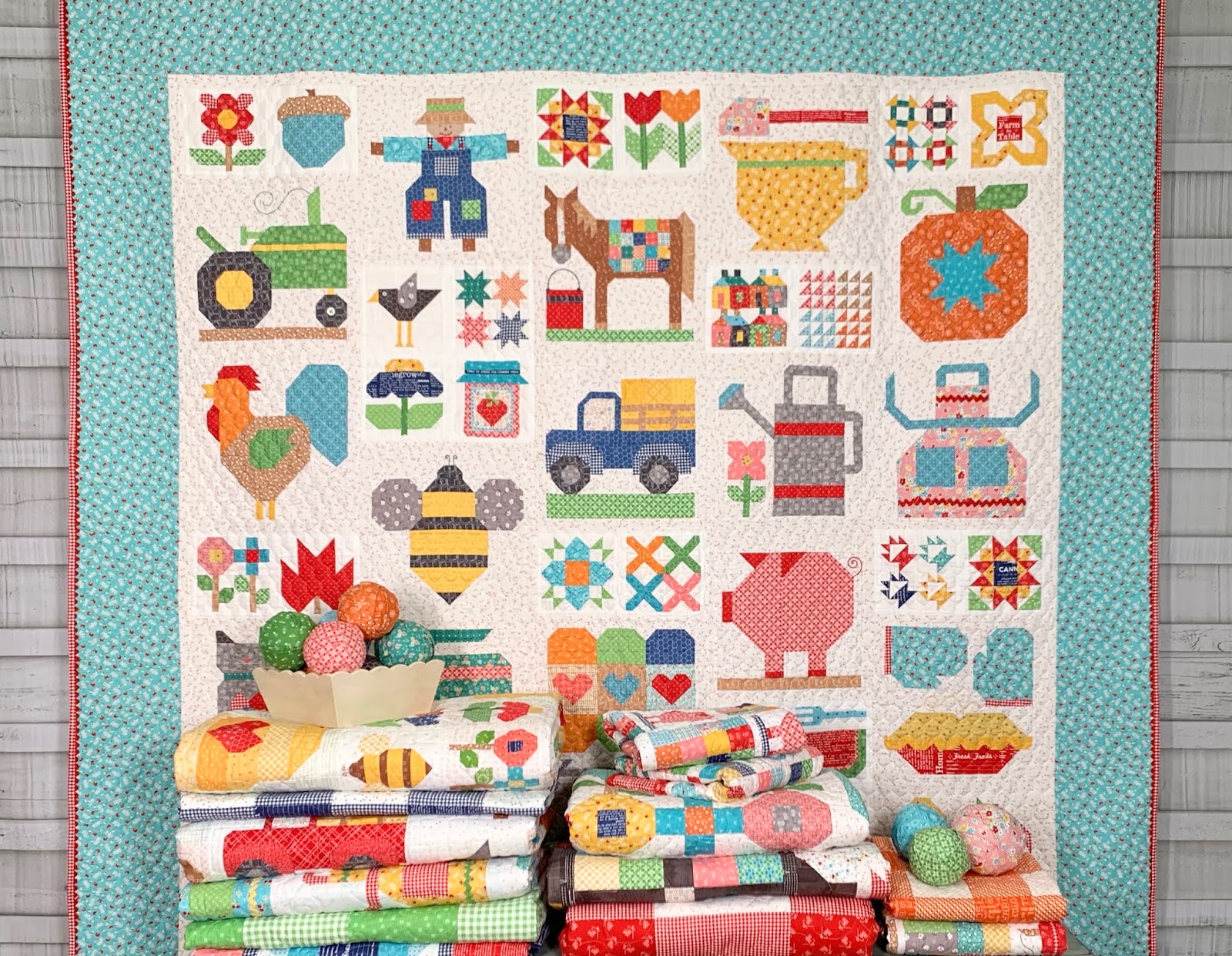 Bee In My Bonnet: Farm Girl Vintage 2 Quilt Along - Farm Girl Friday's ...