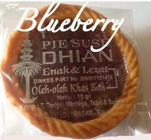 Pie Susu Dhian Rasa Blueberry Bikin Ngiler | Pie Susu Dhian | Pia Eiji ...