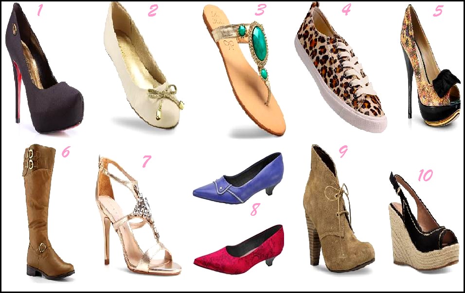 Butterfly Colors: 10 Sapatos que Toda Mulher deve Ter!!! Blog Beleza Pura