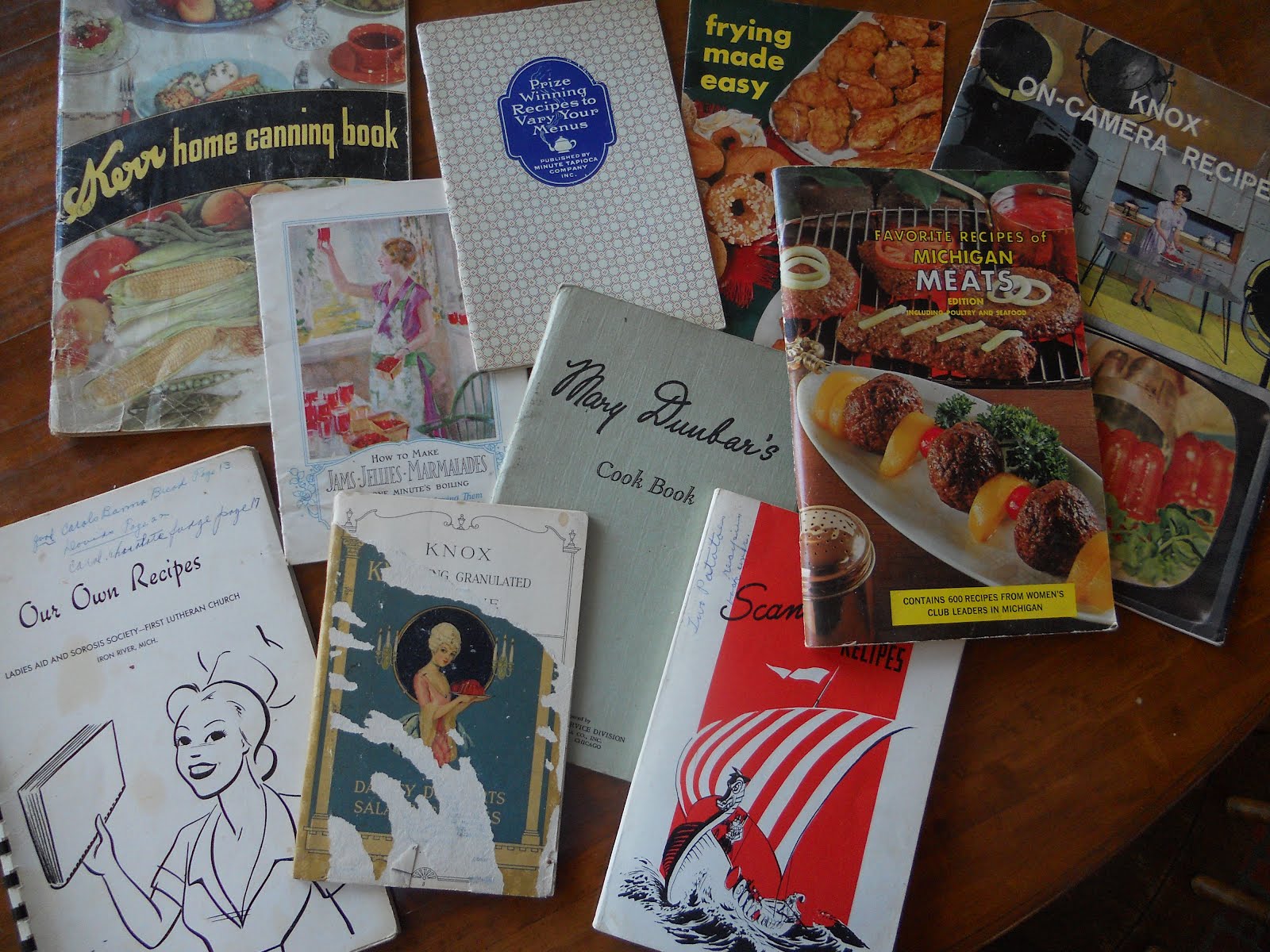 The Lindahl News: The Well-Used Old Cookbooks (P*S*C* #50)