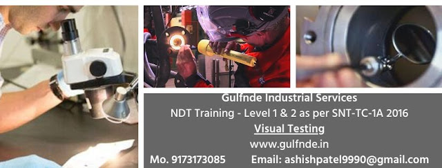 Visual Testing - NDT Level 1 - Sample Examination Questions & Answers