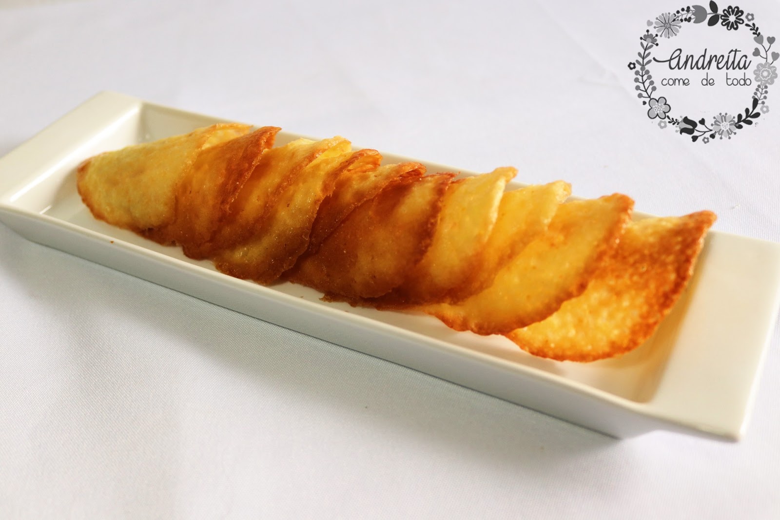 Tejas de naranja - Andreíta come de todo