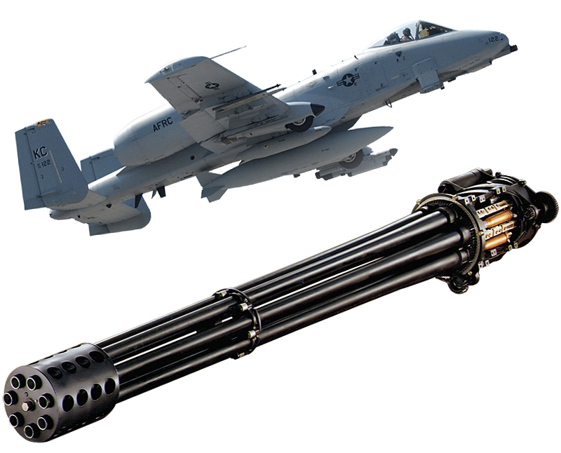 Gatling Gau 8 Avenger/GAU-8 Avenger/GAU-8/A Avenger