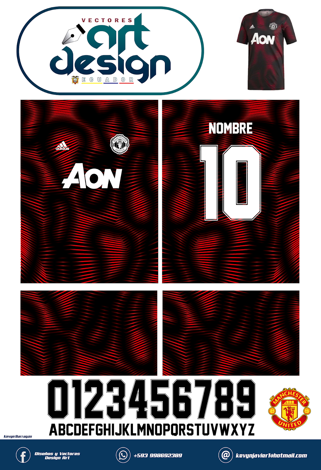DISEÑOS Y VECTORES DESIGN ART: Manchester United