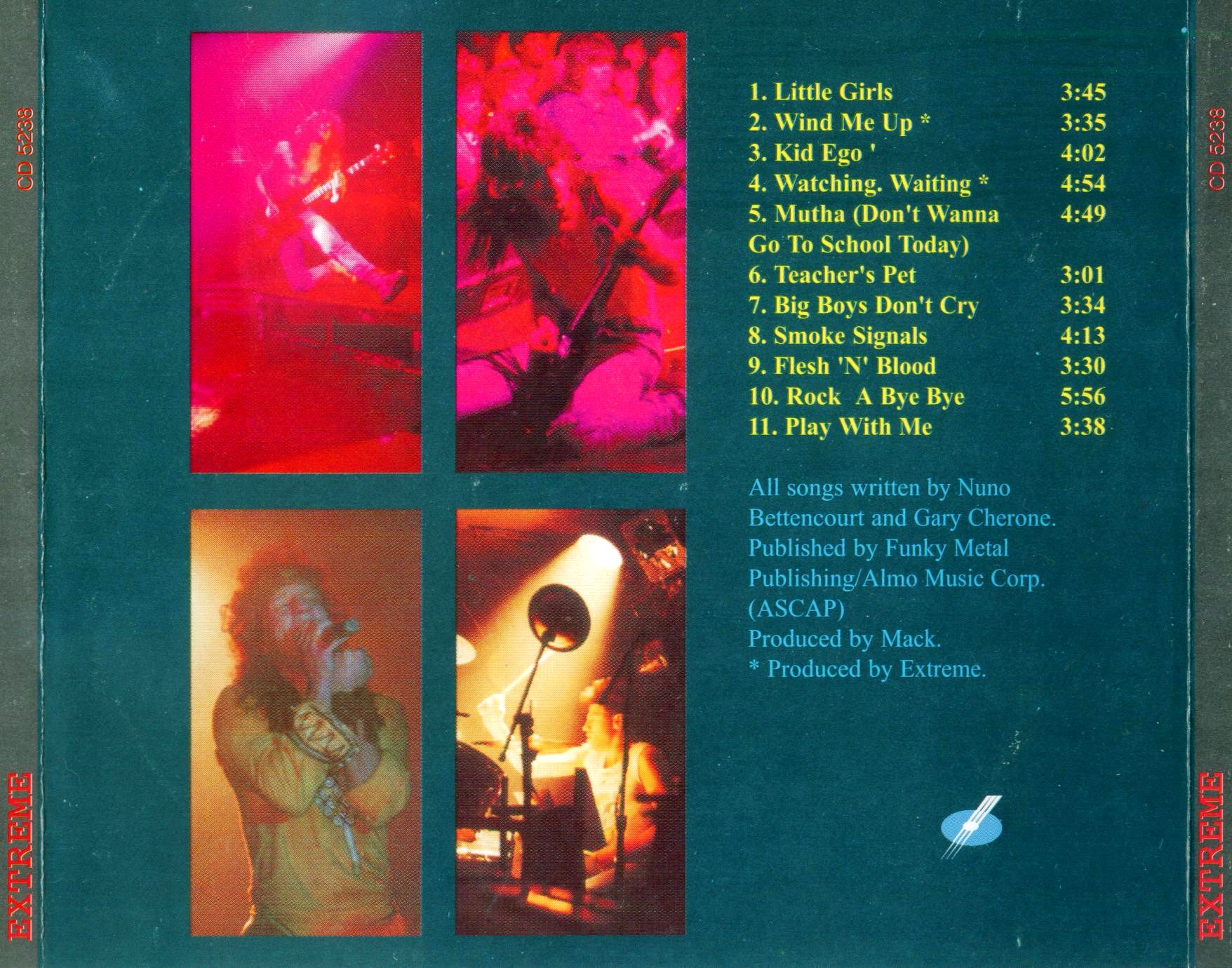 Classic Rock Covers Database: Extreme - Extreme (1989)