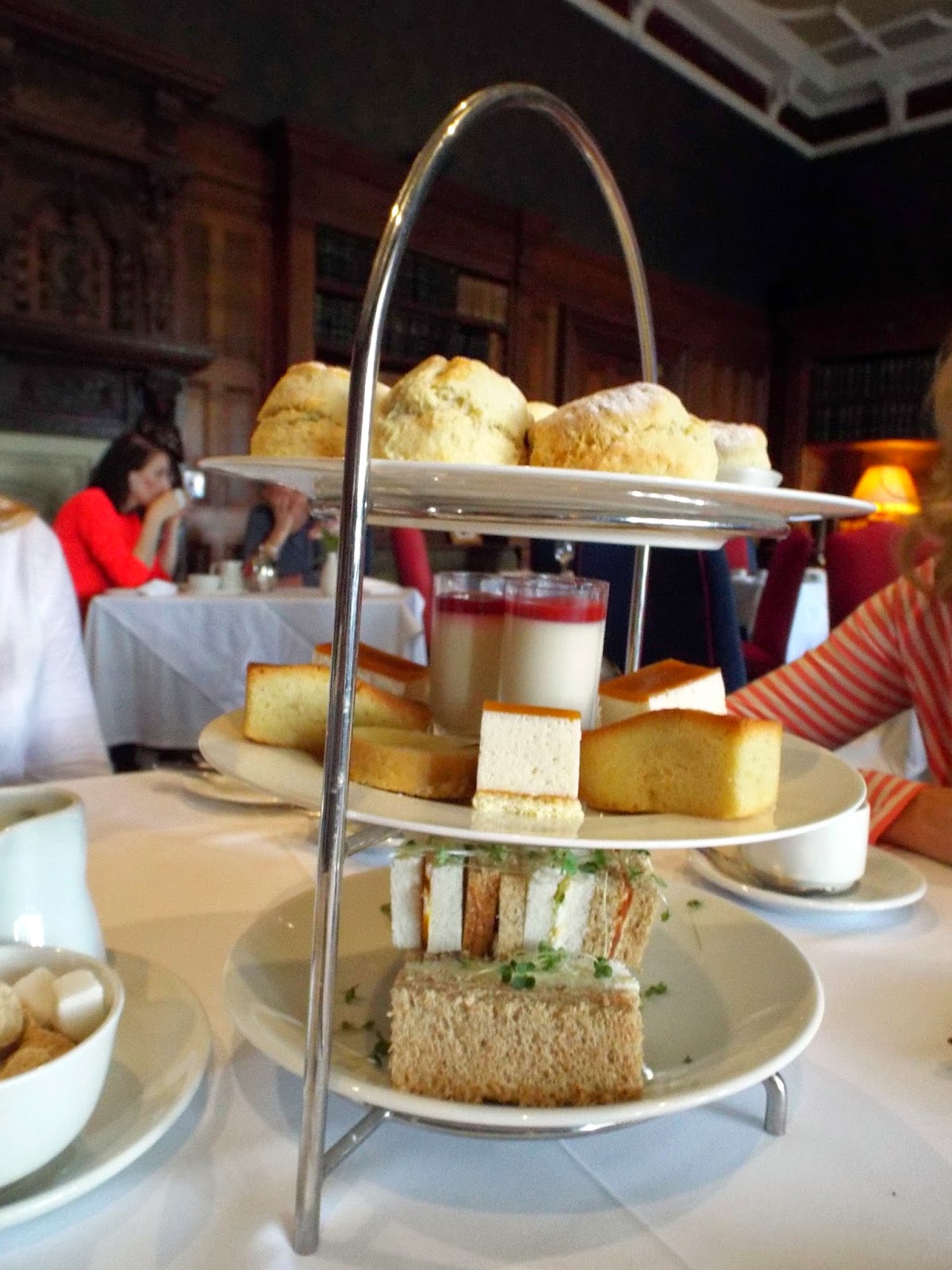 Afternoon Tea at Matfen Hall - by lauren jane