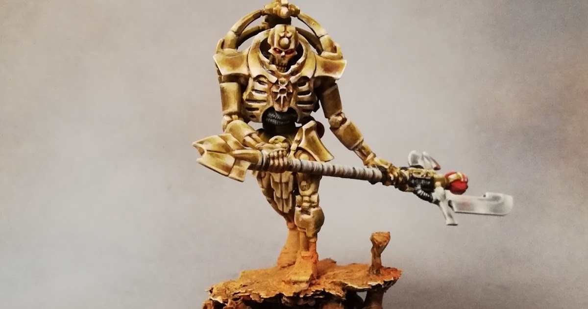 Jason le peintre: [warhammer 40k] Golden Necron