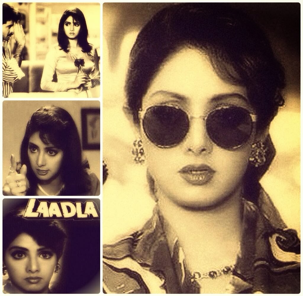 Sridevi: Sridevi shares the stage and screen with Raveena Tandon in ...