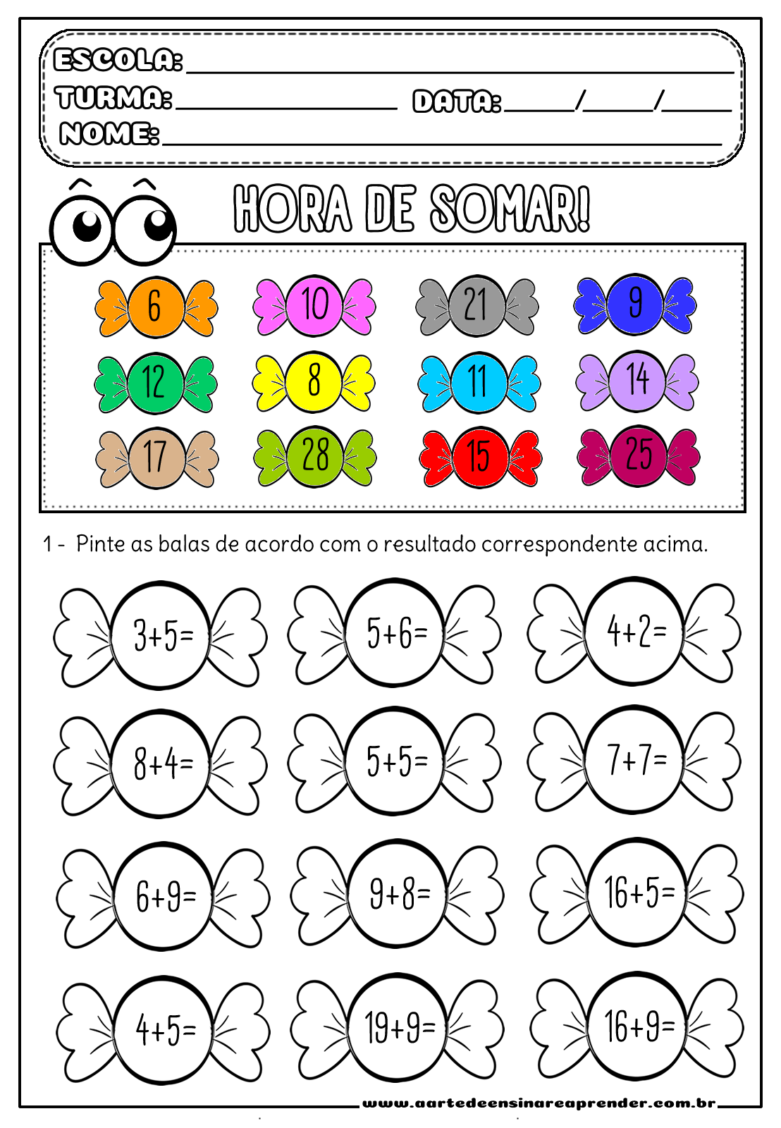Contas De Somar 2 Ano - RETOEDU
