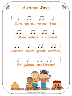 MyMusicalMagic: Rhythmic Language Activities for Fall