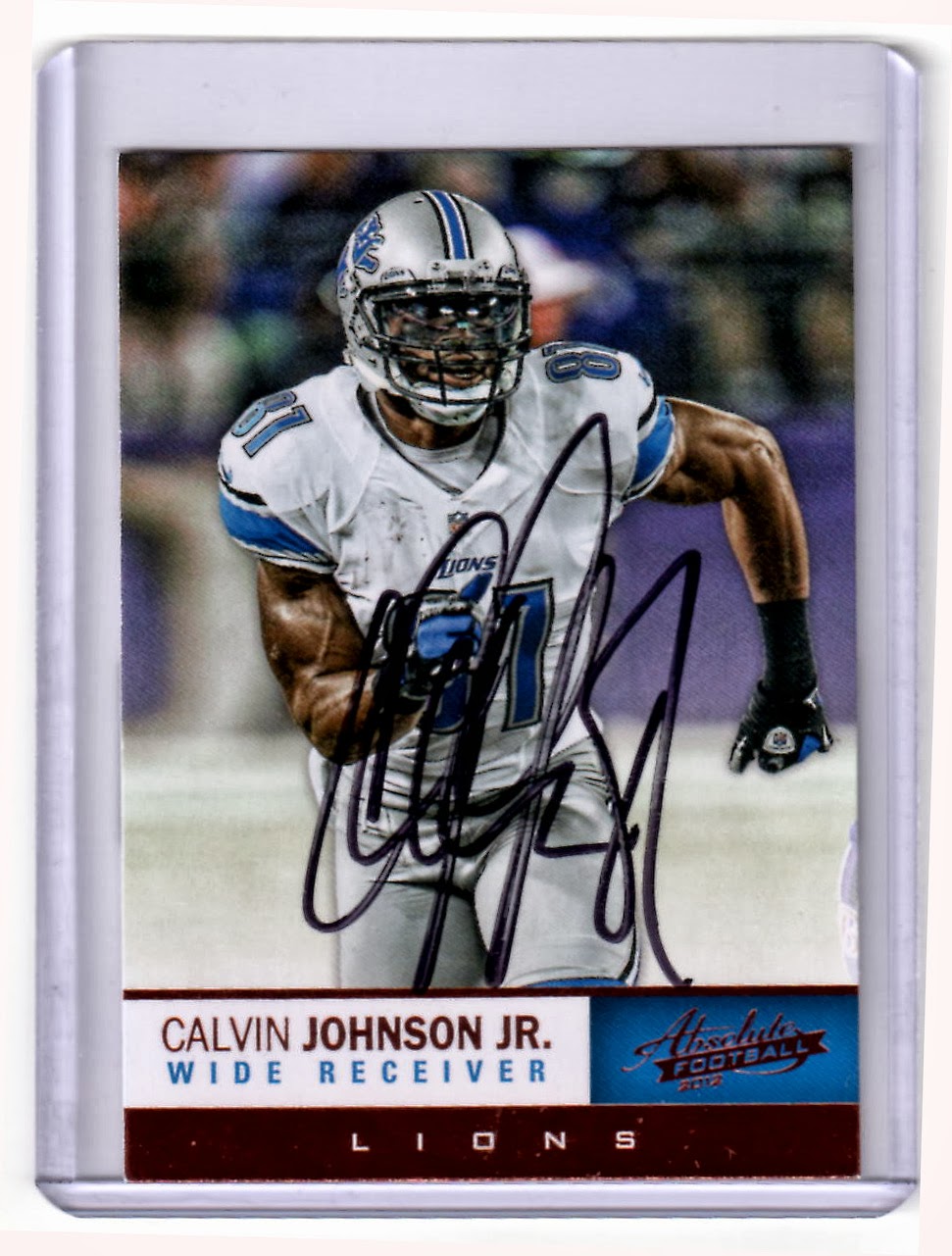 The Autograph Spot: Calvin Johnson