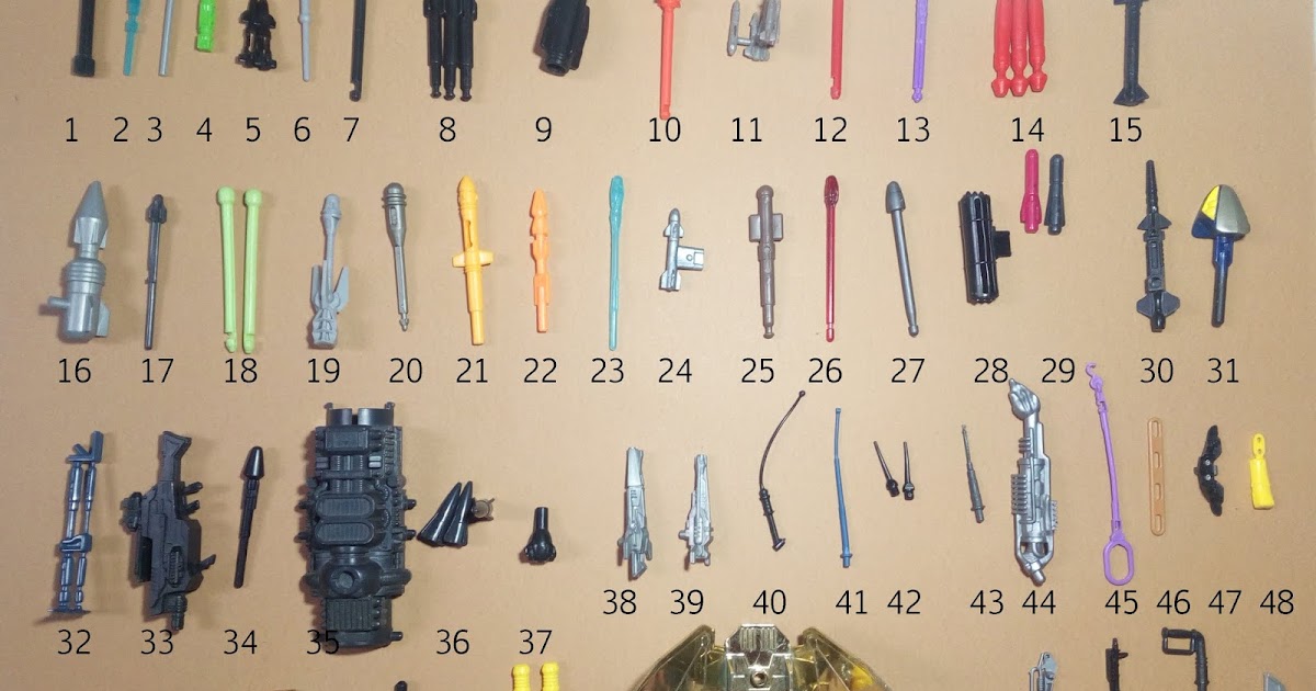 World of Action Figures: Help identifying parts