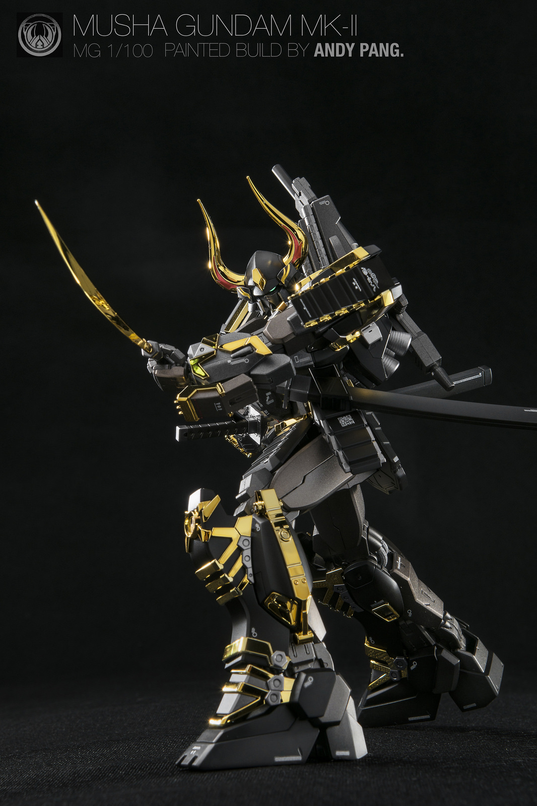 Painted Build: MG 1/100 Musha Gundam Mk-II