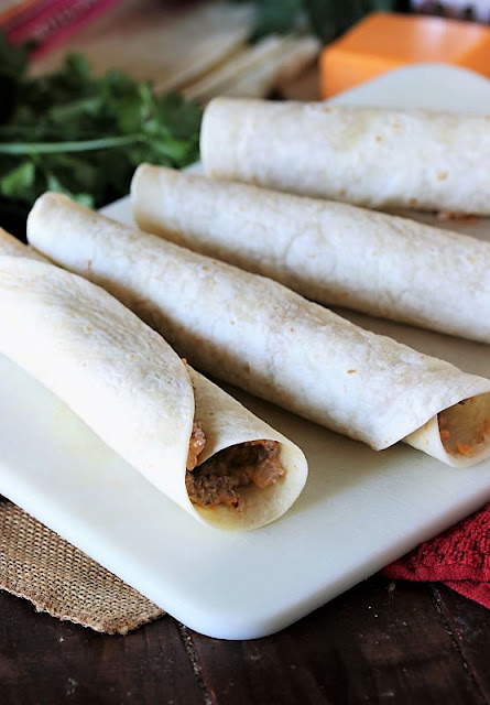 Cheesy Taco Tortilla Roll-Ups | The Kitchen is My Playground