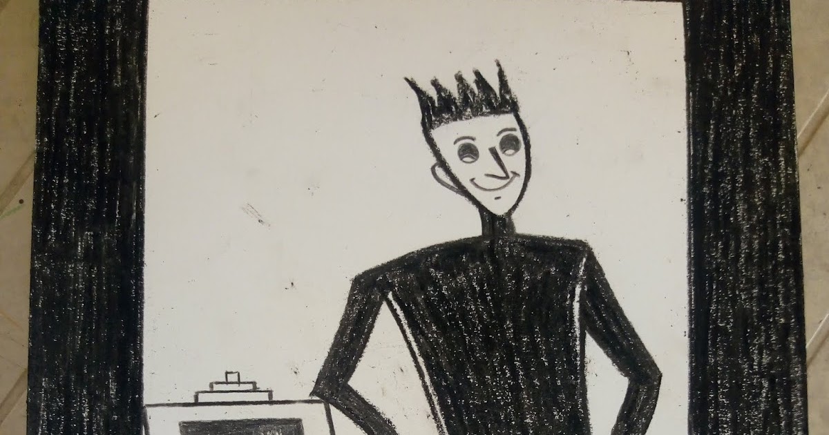 How to draw a man in abstract style??