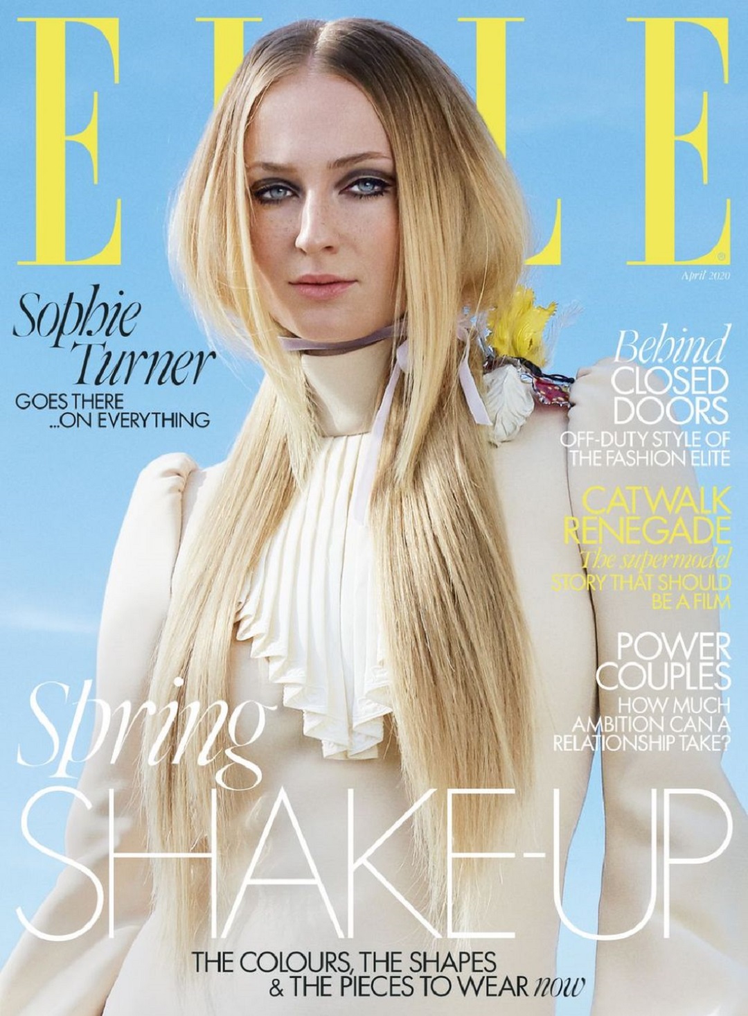 Sophie Turner in Elle Magazine April 2020 | iScoopboyE : Celebrity ...