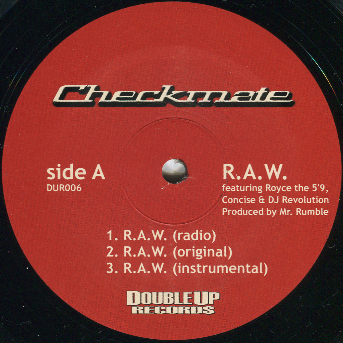 Rap Nerds: Can-Con: Checkmate - R.A.W. 12"