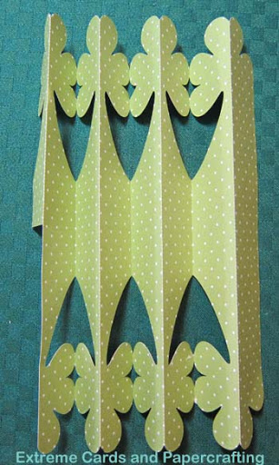 St. Patrick's Shamrock Fan Pop Up Card