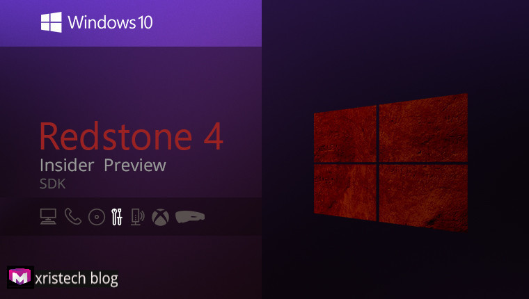 Microsoft Windows 10 Sdk Preview Build 17035 Is Presently Accessible Xristech