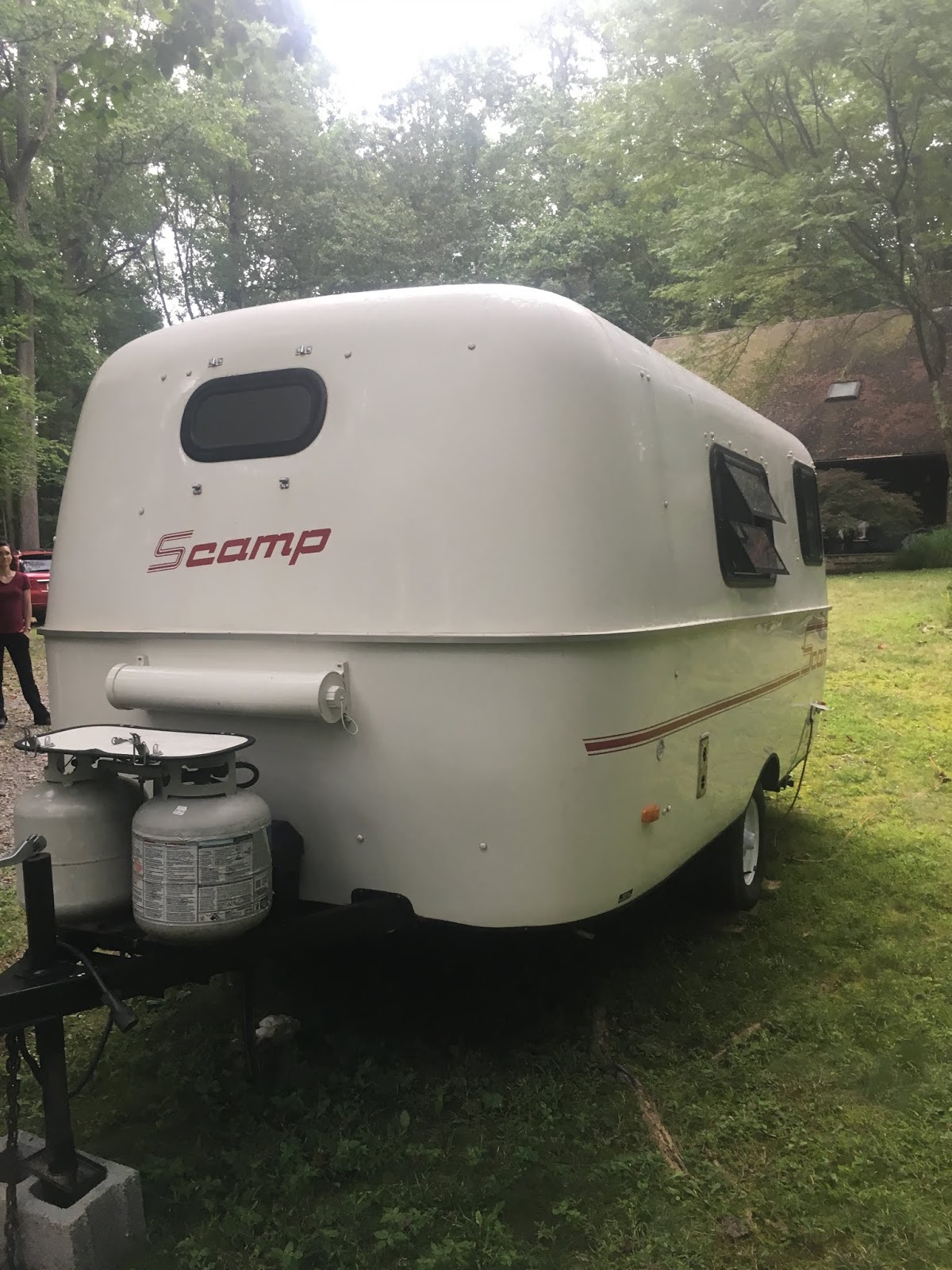 Let New Adventures Begin!: Our 16 foot Scamp Travel Trailer: "Doris"