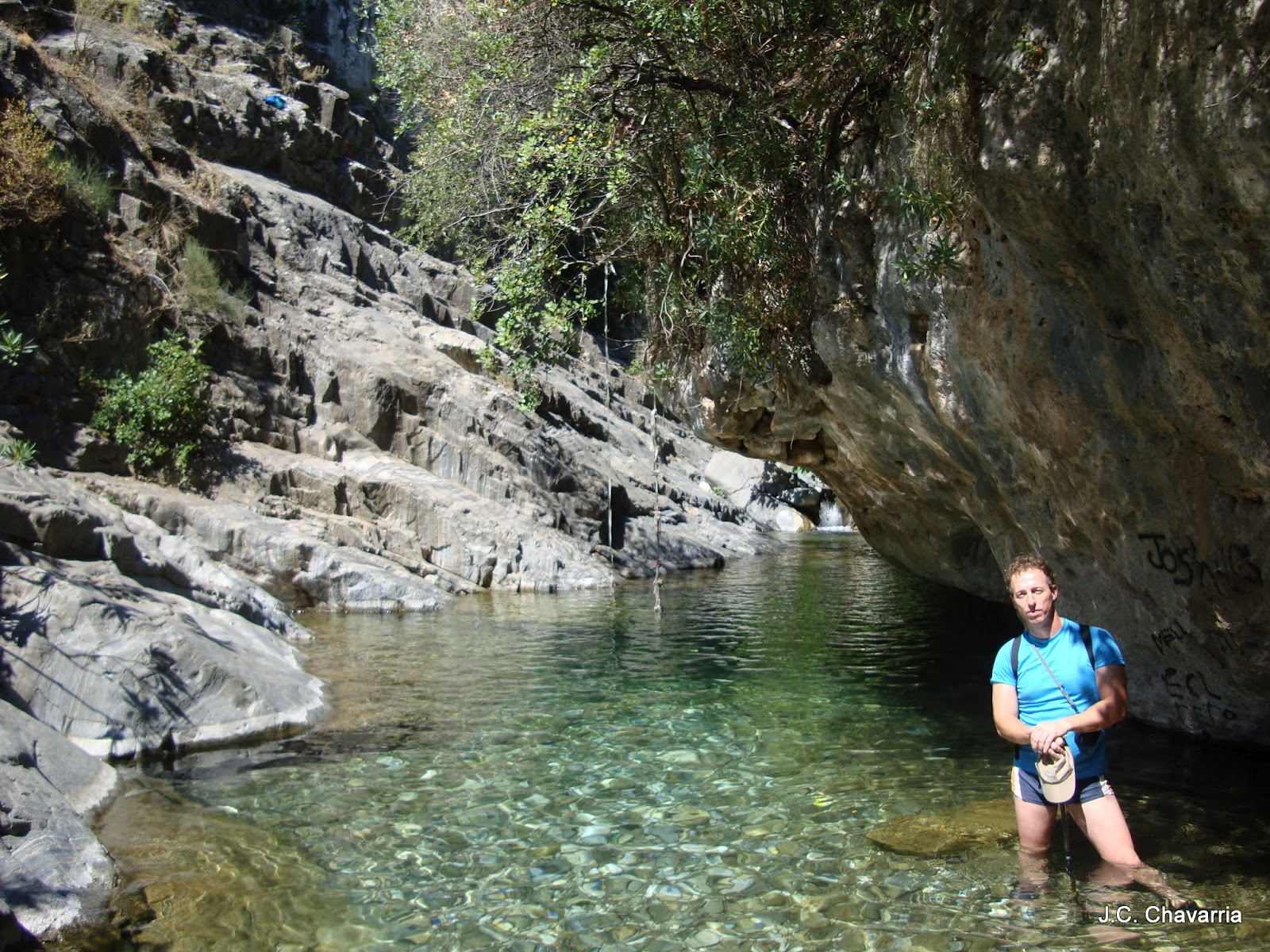 GPS Malaga: Barranco Blanco (05-07-2012)