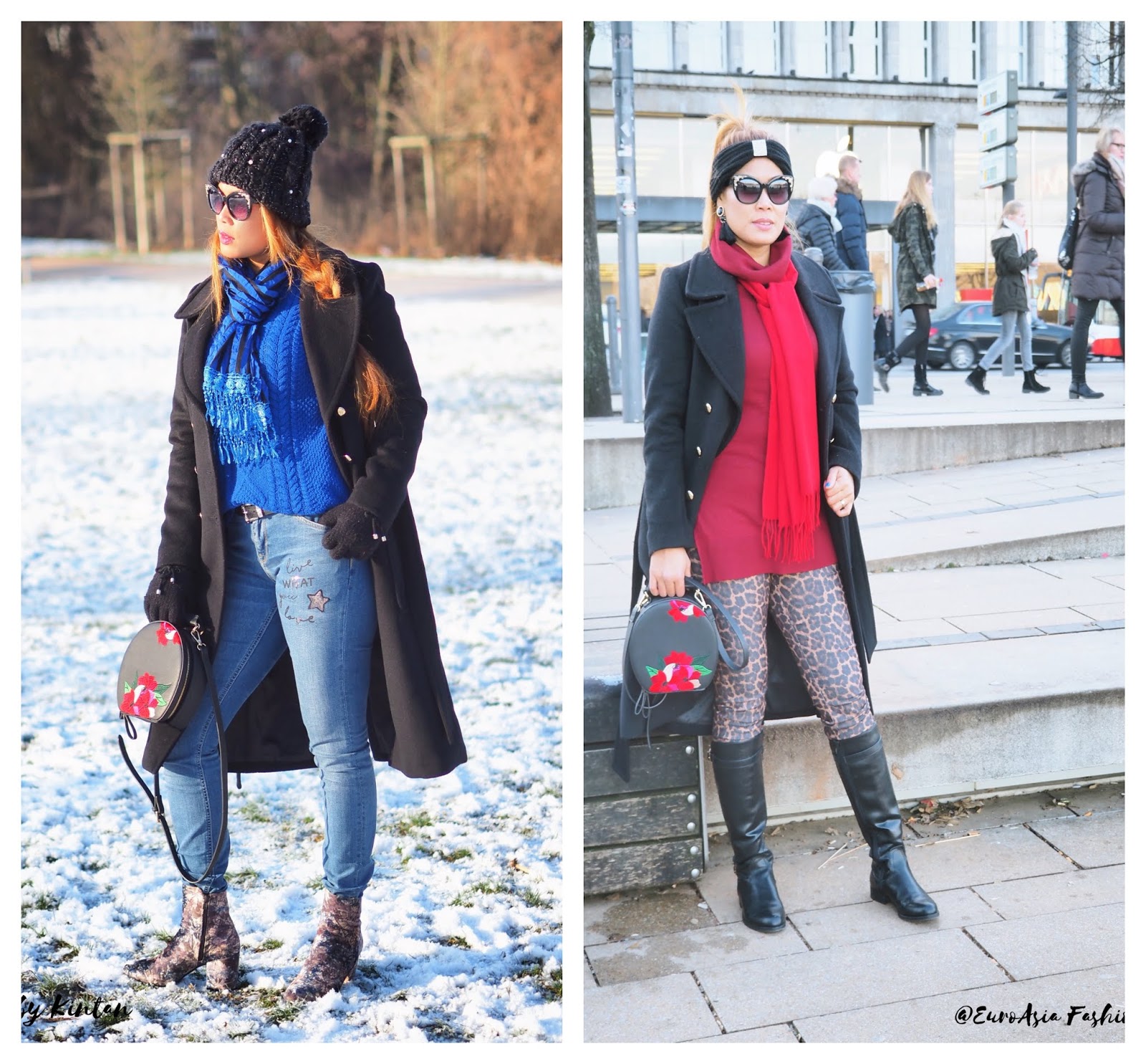 STREET STYLE: HOW TO WEAR ONE COAT WITH 2 DIFFERENT LOOKS | EuroAsia ...