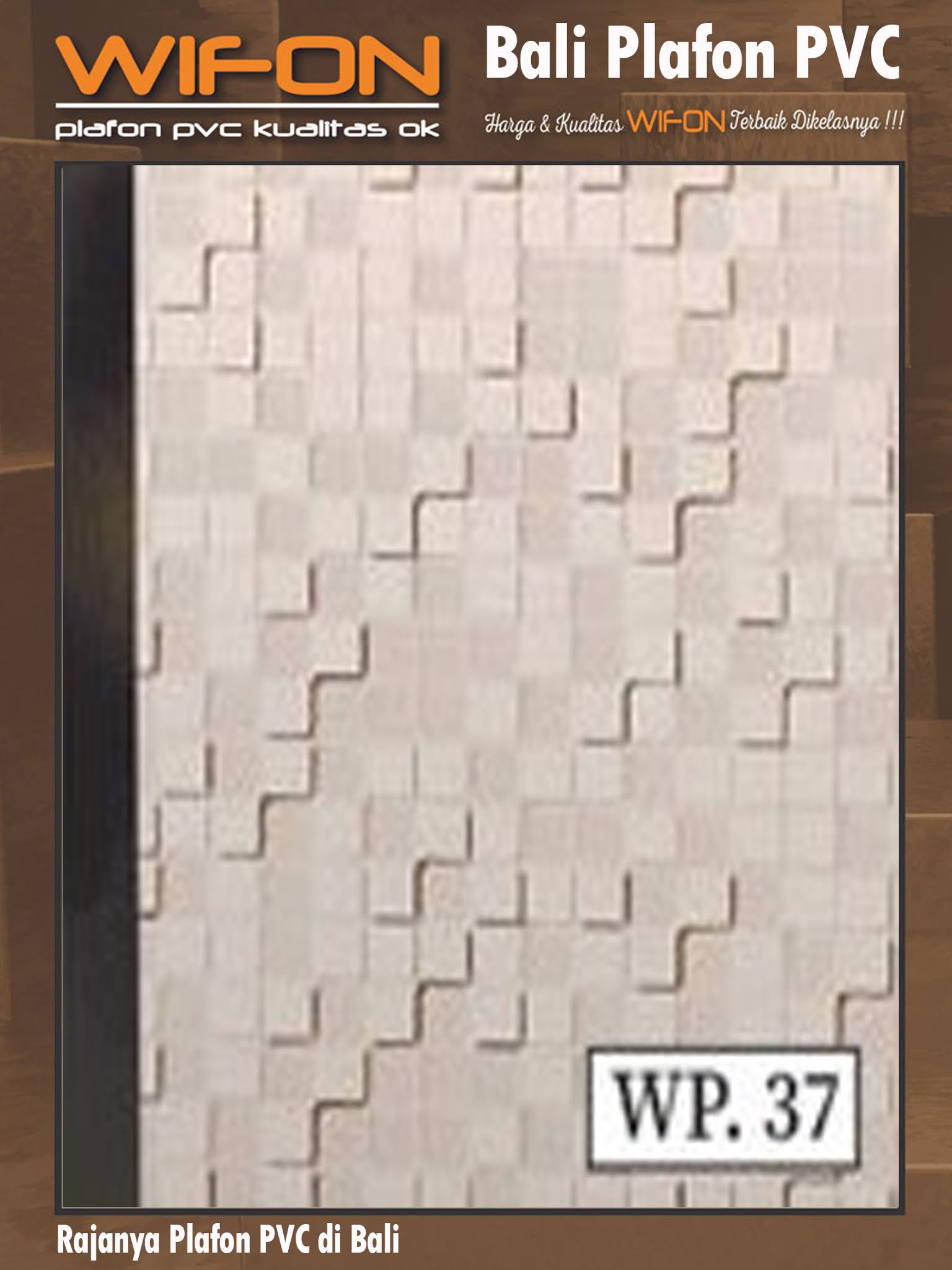 BALI PLAFON PVC: WIFON PLAFON